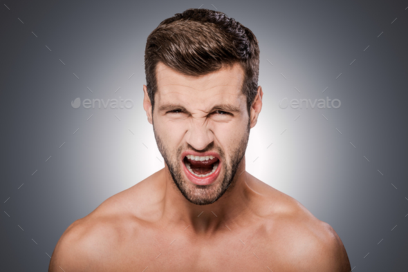 Furious man. Stock Photo by gstockstudio | PhotoDune