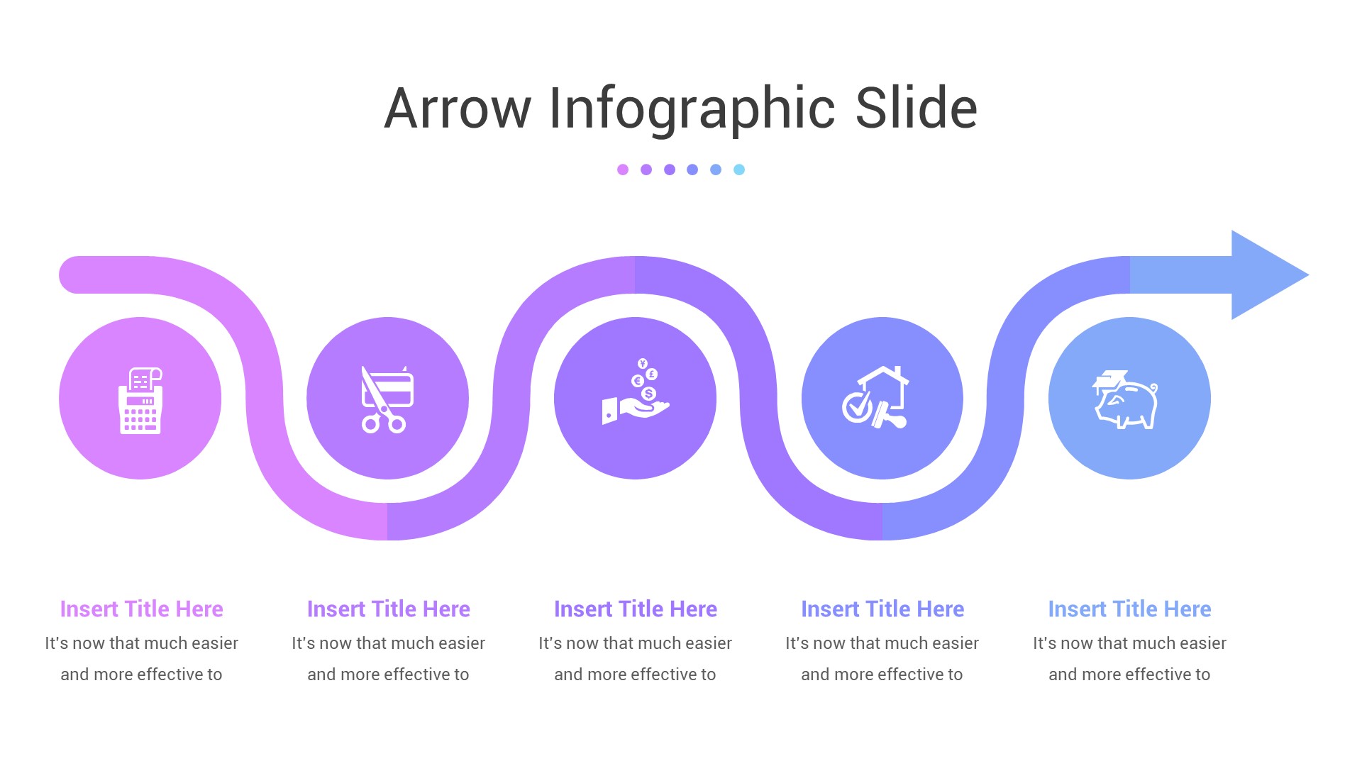Arrow Infographic PowerPoint Template, Presentation Templates ...