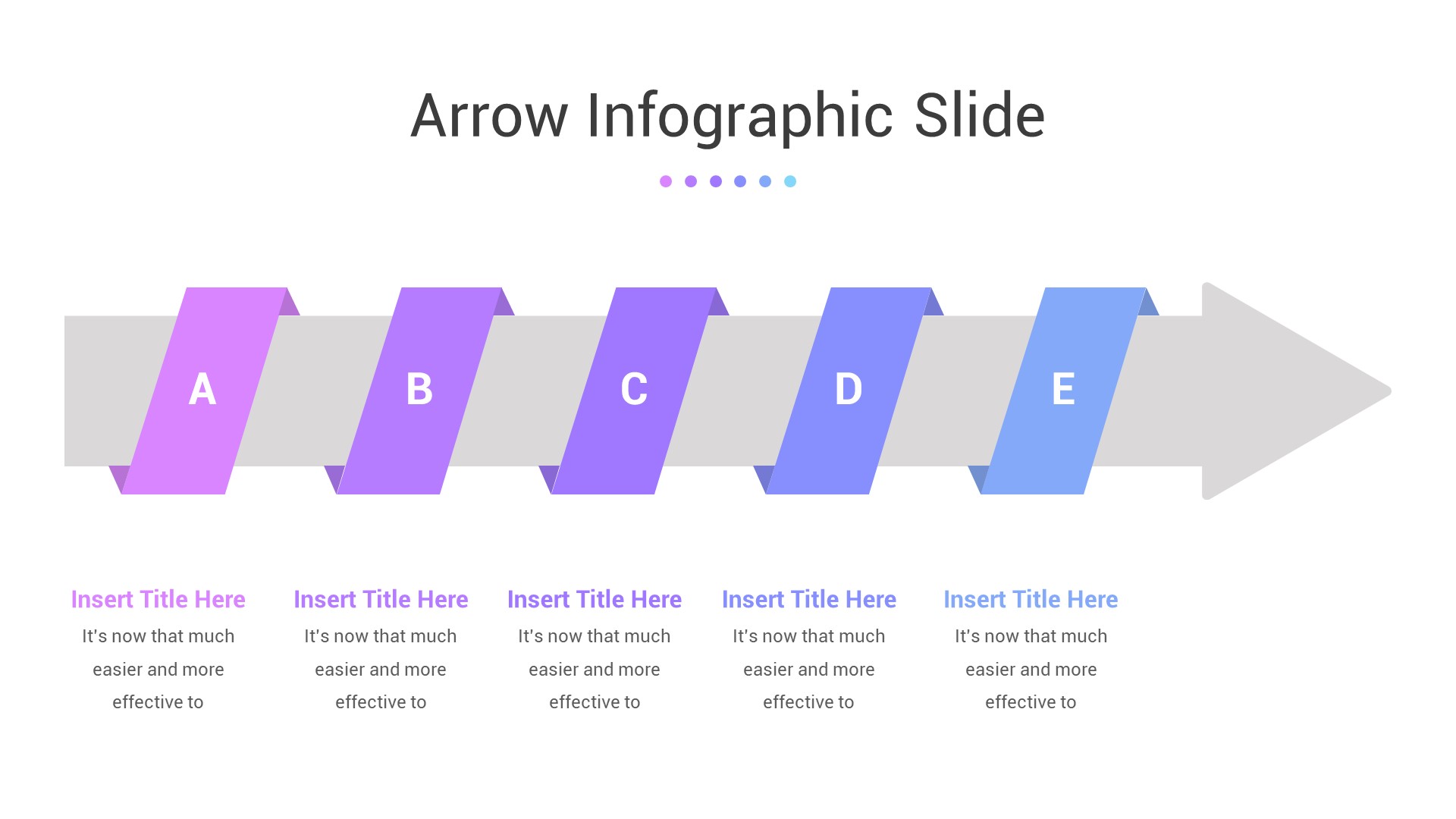 Arrow Infographic PowerPoint Template, Presentation Templates ...
