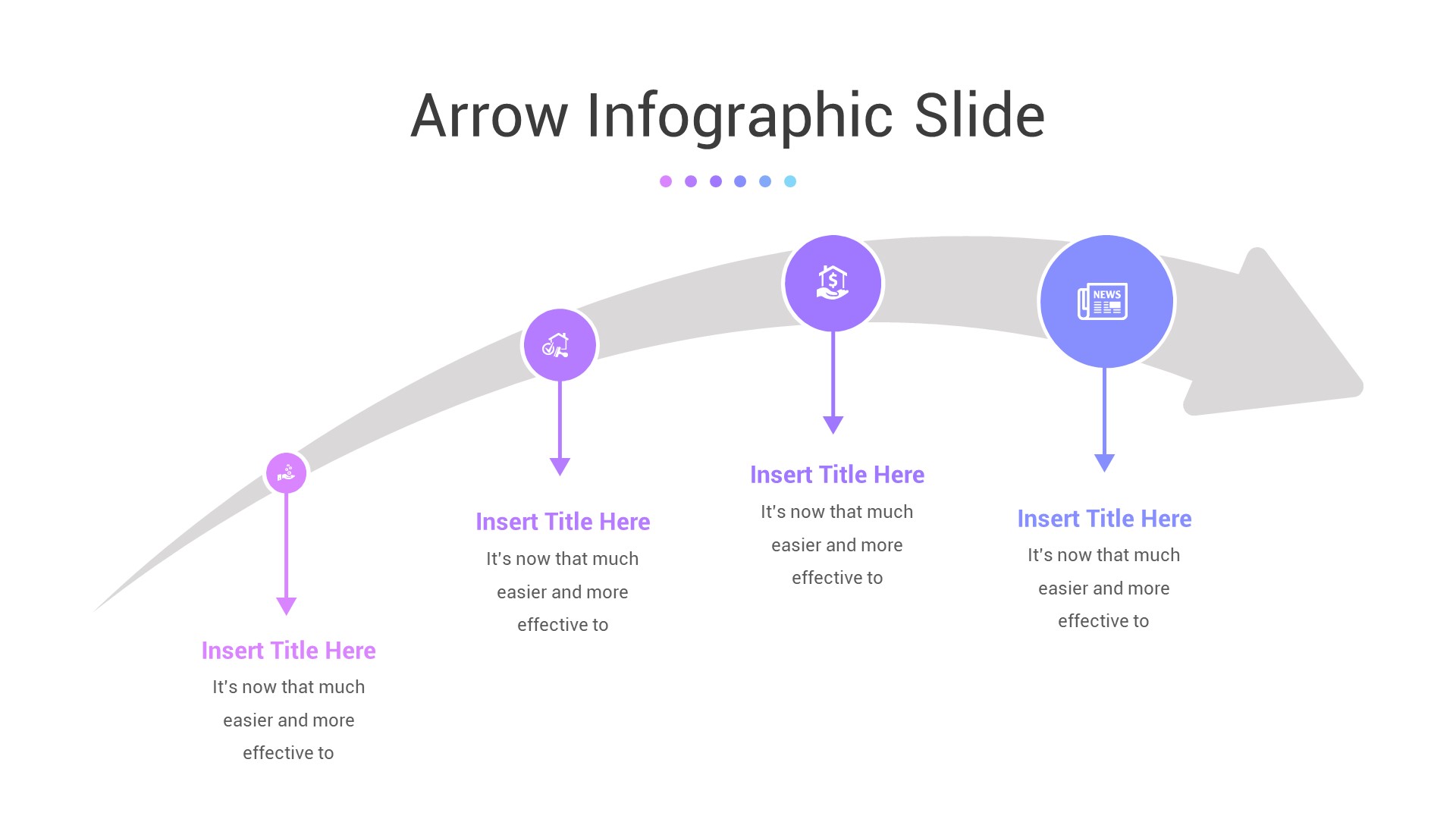 Arrow Infographic PowerPoint Template, Presentation Templates ...