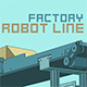 Automated factory lines, Vectors | GraphicRiver