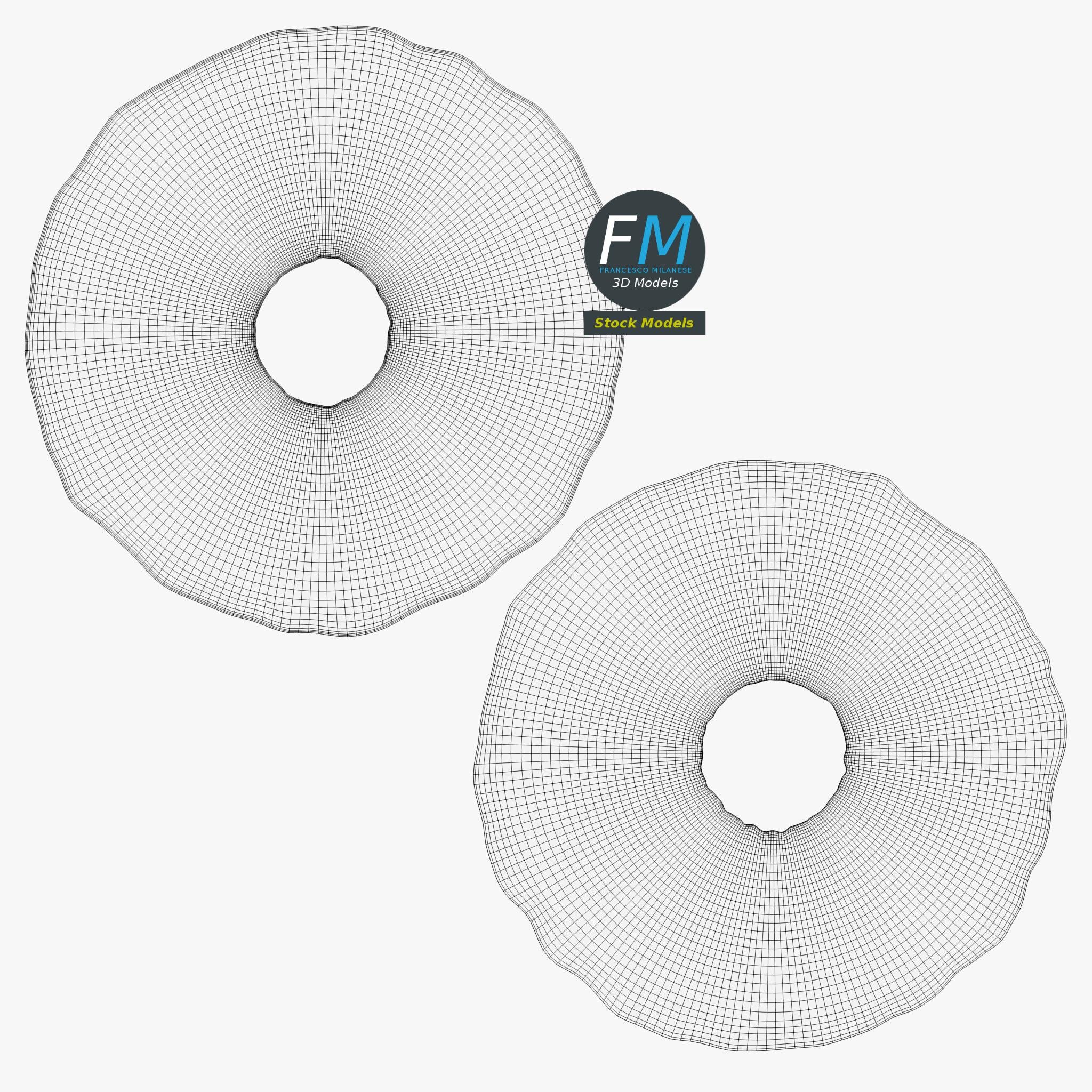 Stylized donut with sprinkles by FrancescoMilanese85 | 3DOcean