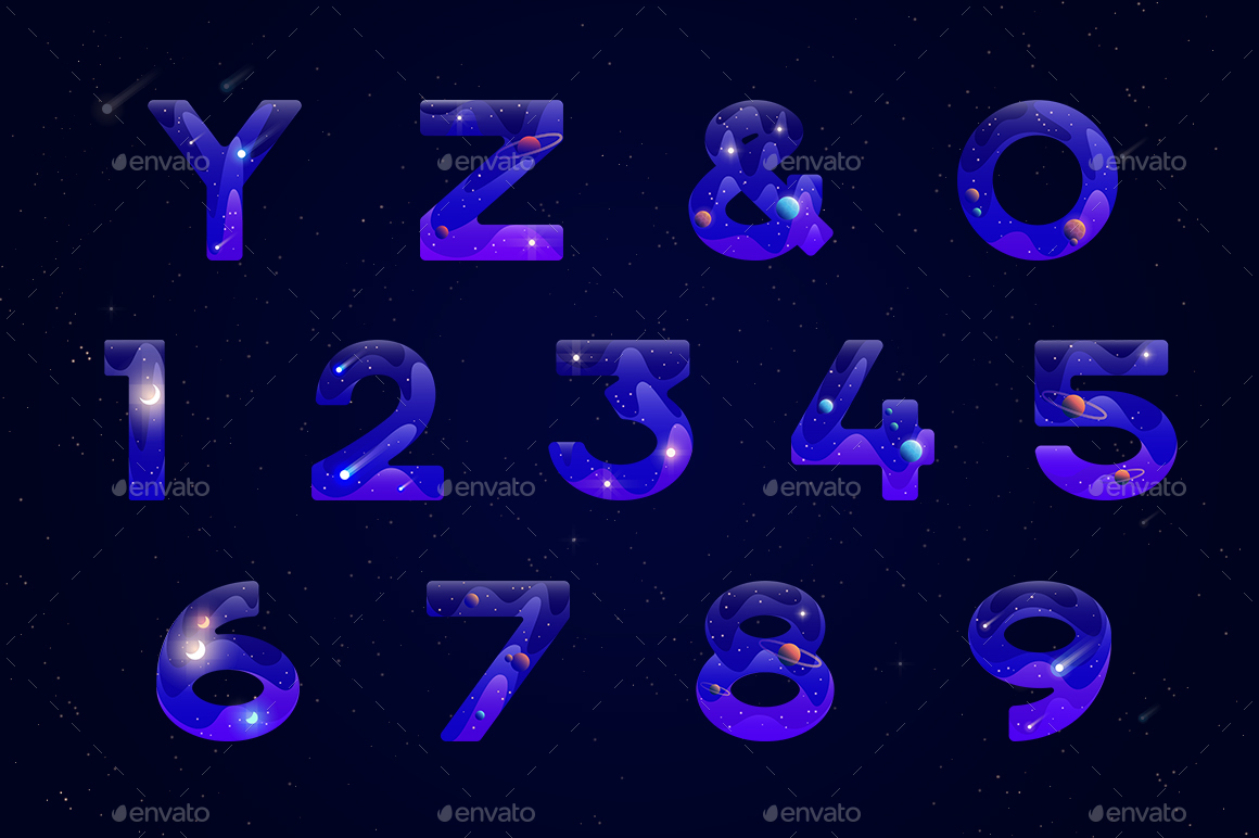 Night. Creative Typography, Vectors | GraphicRiver