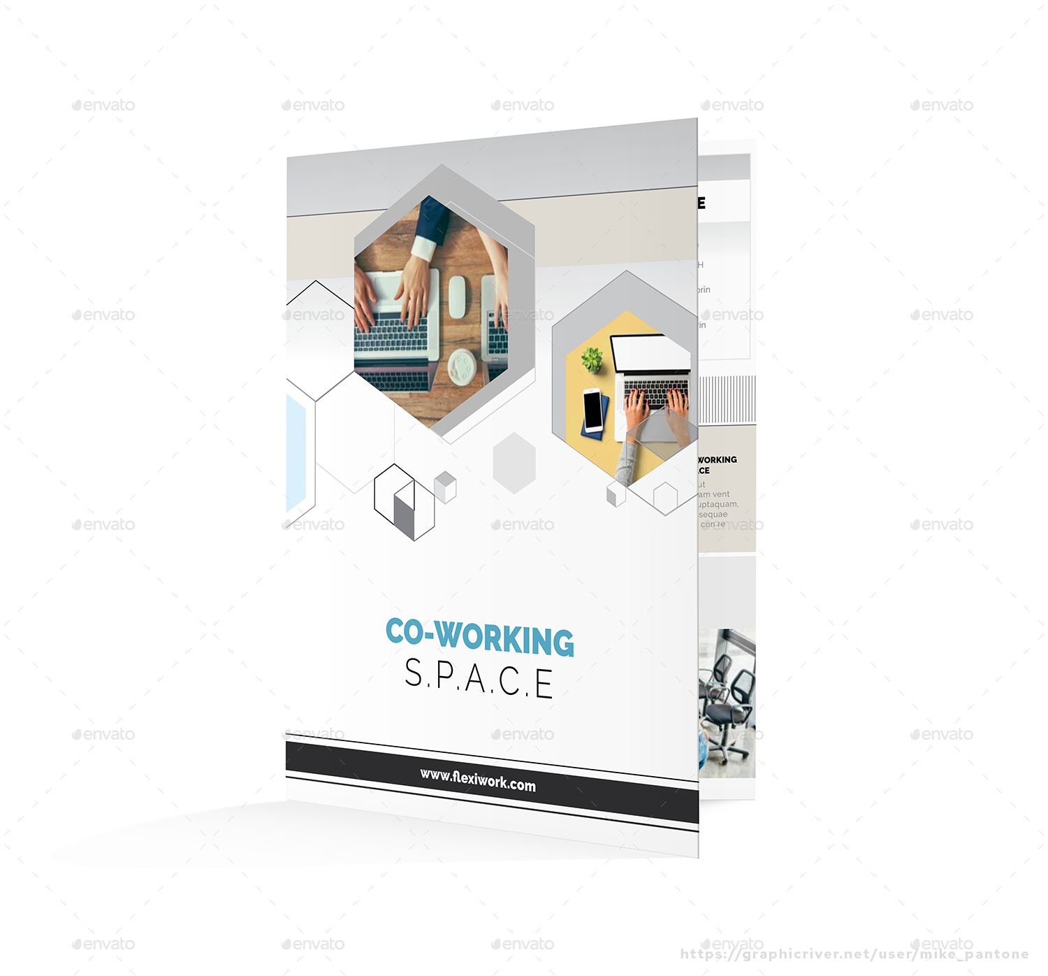 Co-working Space Print Bundle, Print Templates | GraphicRiver