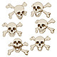 Six Skulls Set, Vectors | GraphicRiver