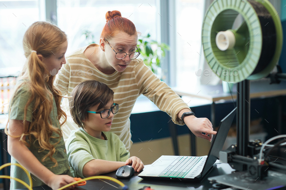 Engineering Class in School Stock Photo by seventyfourimages | PhotoDune