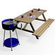 Barbecue with bench by kjpargeter | GraphicRiver