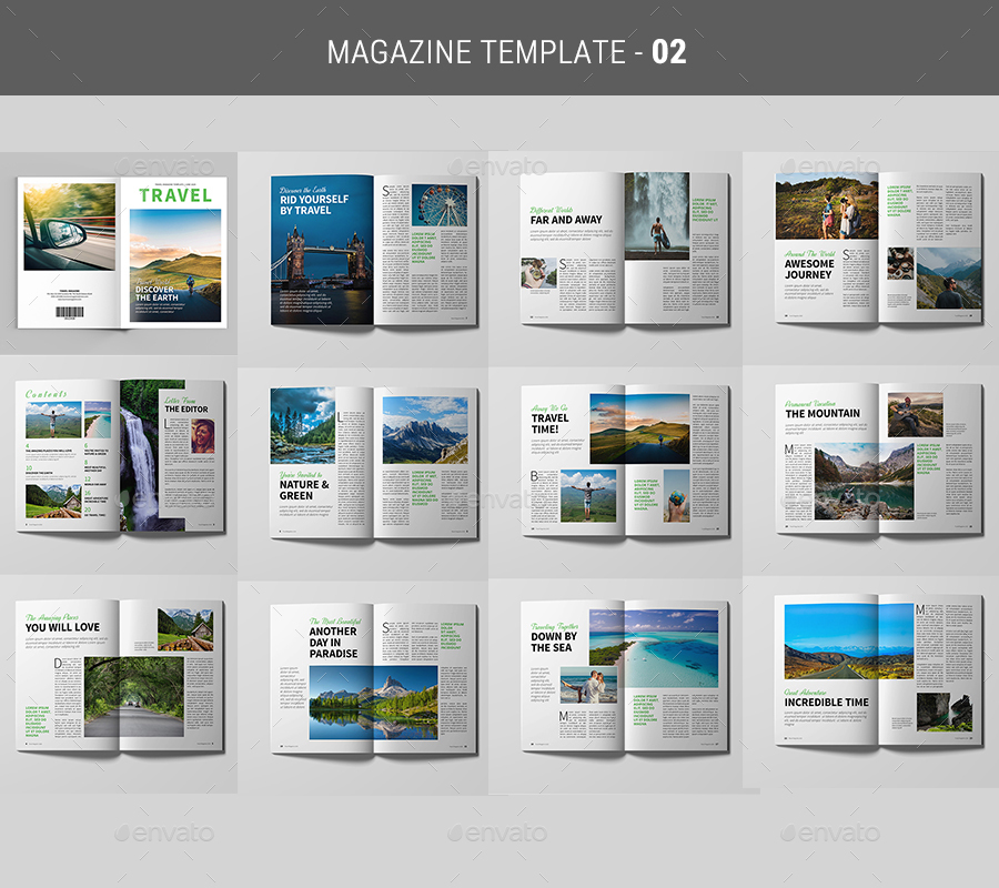 Magazine Bundle, Print Templates | GraphicRiver