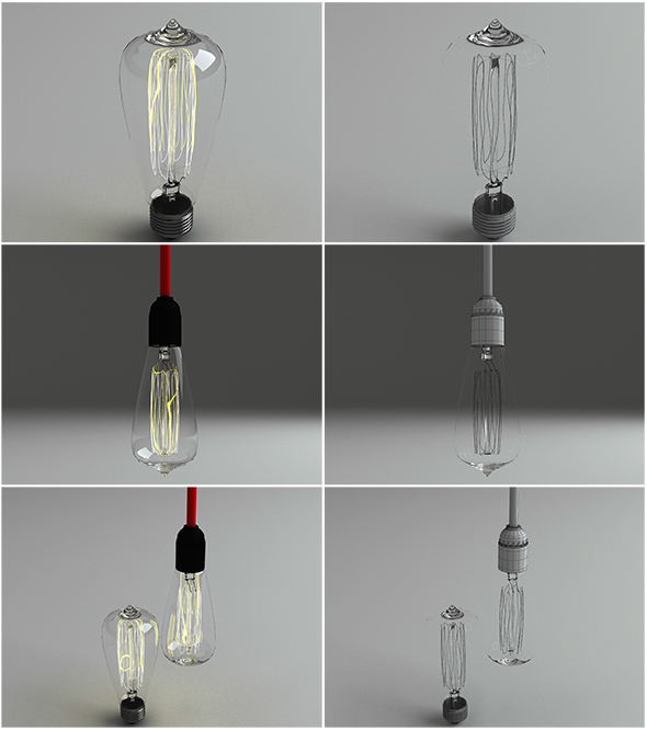 Bulb light 03 by Witalk73 | 3DOcean