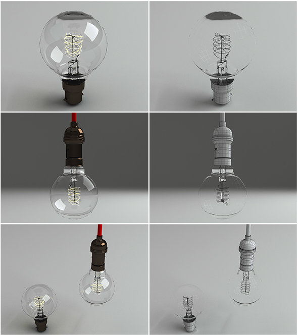 Bulb light 06 by Witalk73 | 3DOcean