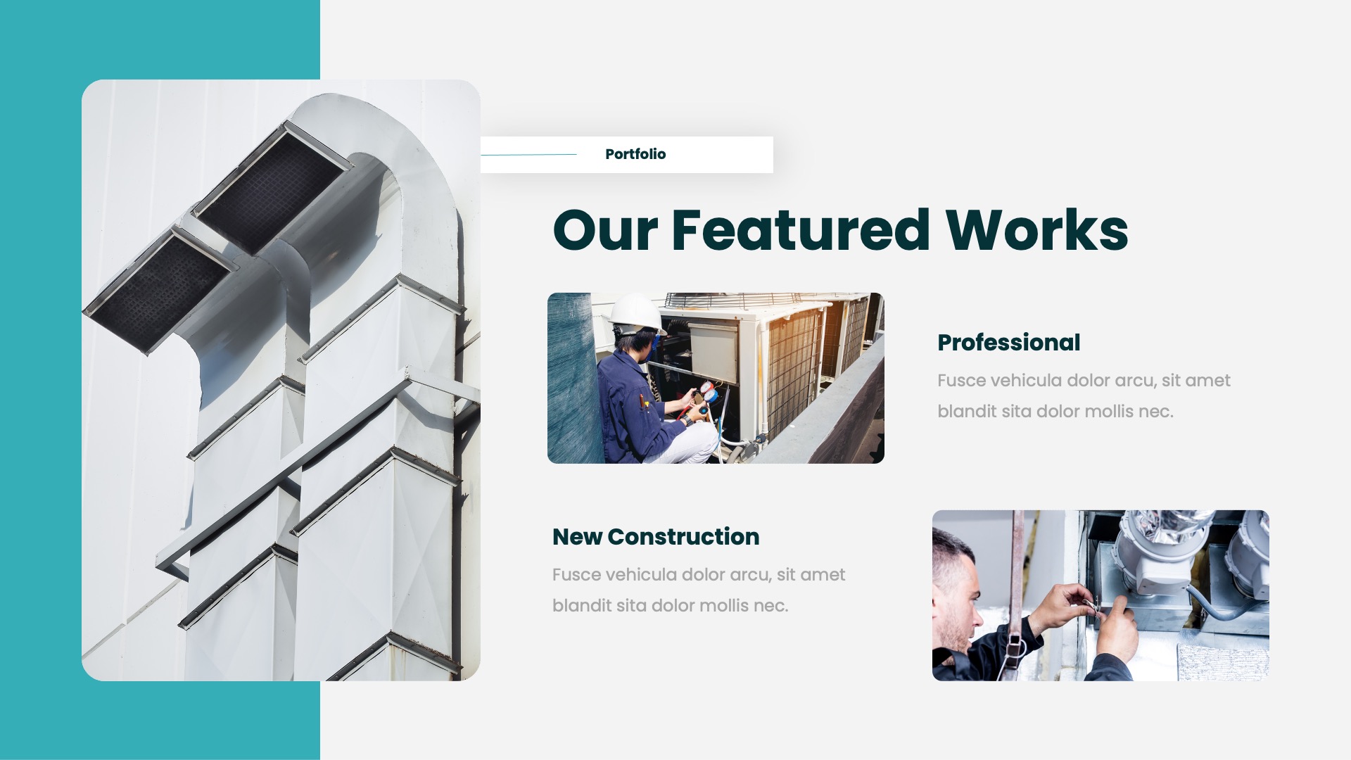 COOLY - Air Conditioning & Heating Services Powerpoint Template ...