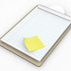 Clipboard with post-it note, Graphics | GraphicRiver