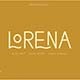 Lorena Typeface, Fonts | GraphicRiver