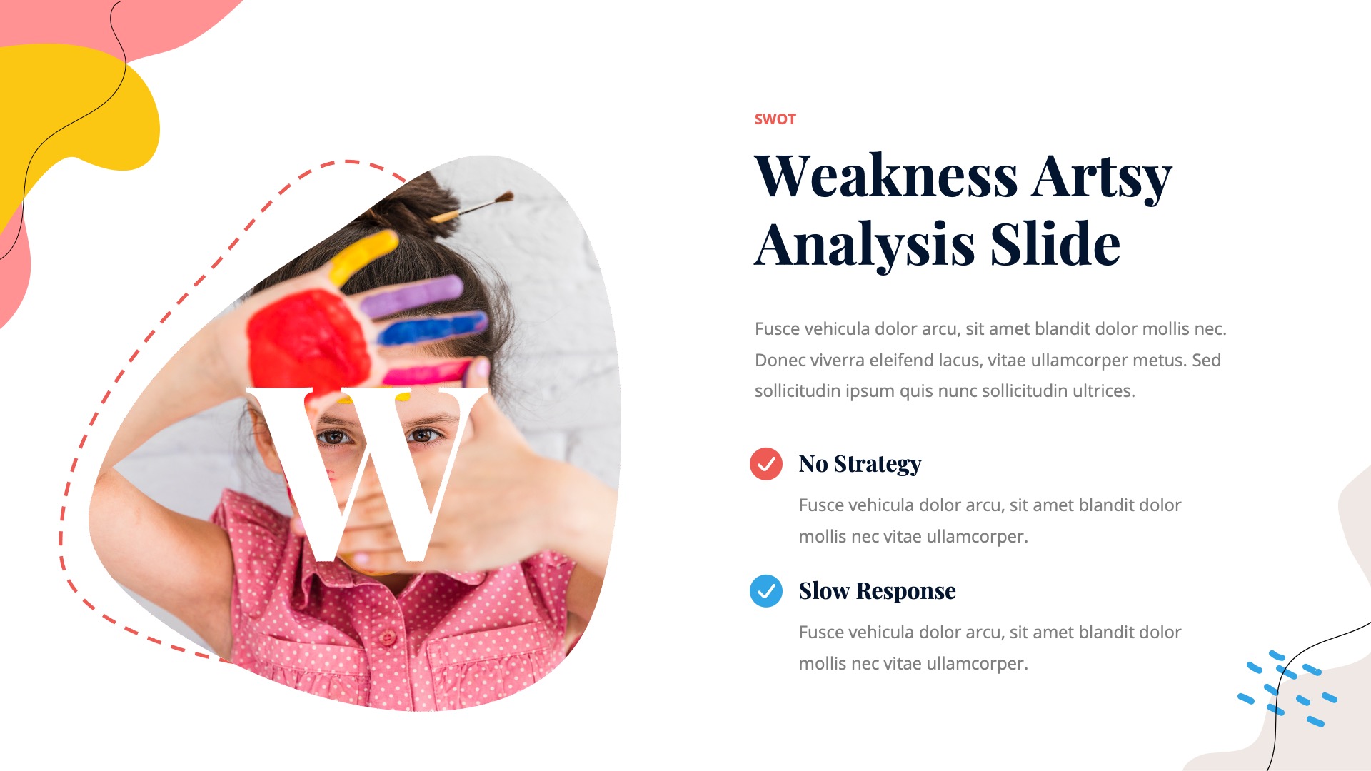 Artsy - Art & Music School Google Slides Template, Presentation Templates