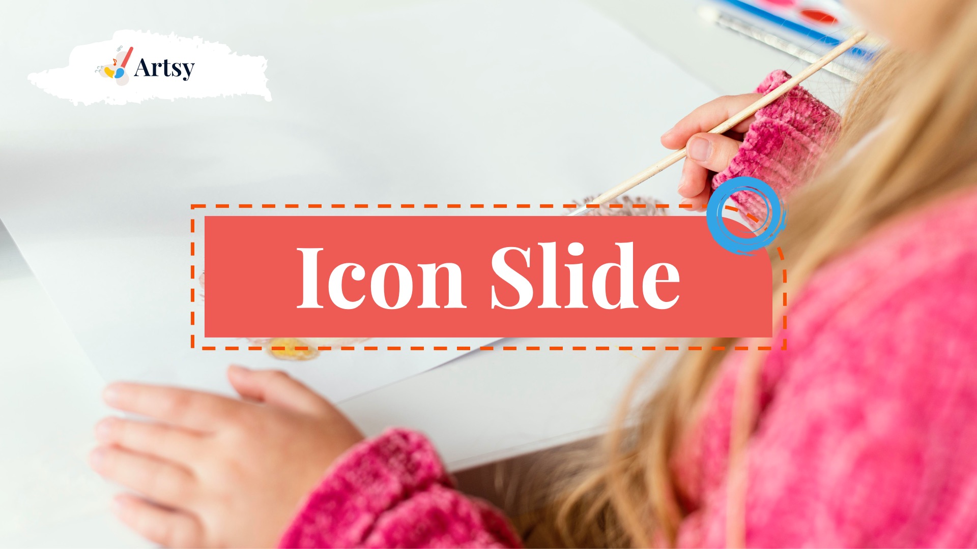 Artsy - Art & Music School Google Slides Template, Presentation Templates