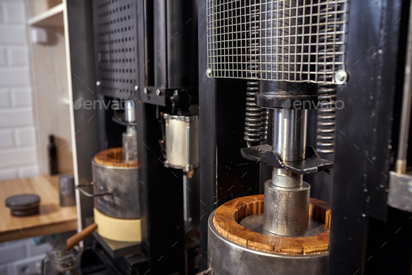 Local small seed oil production. Fresh extra virgin linseed oil ...