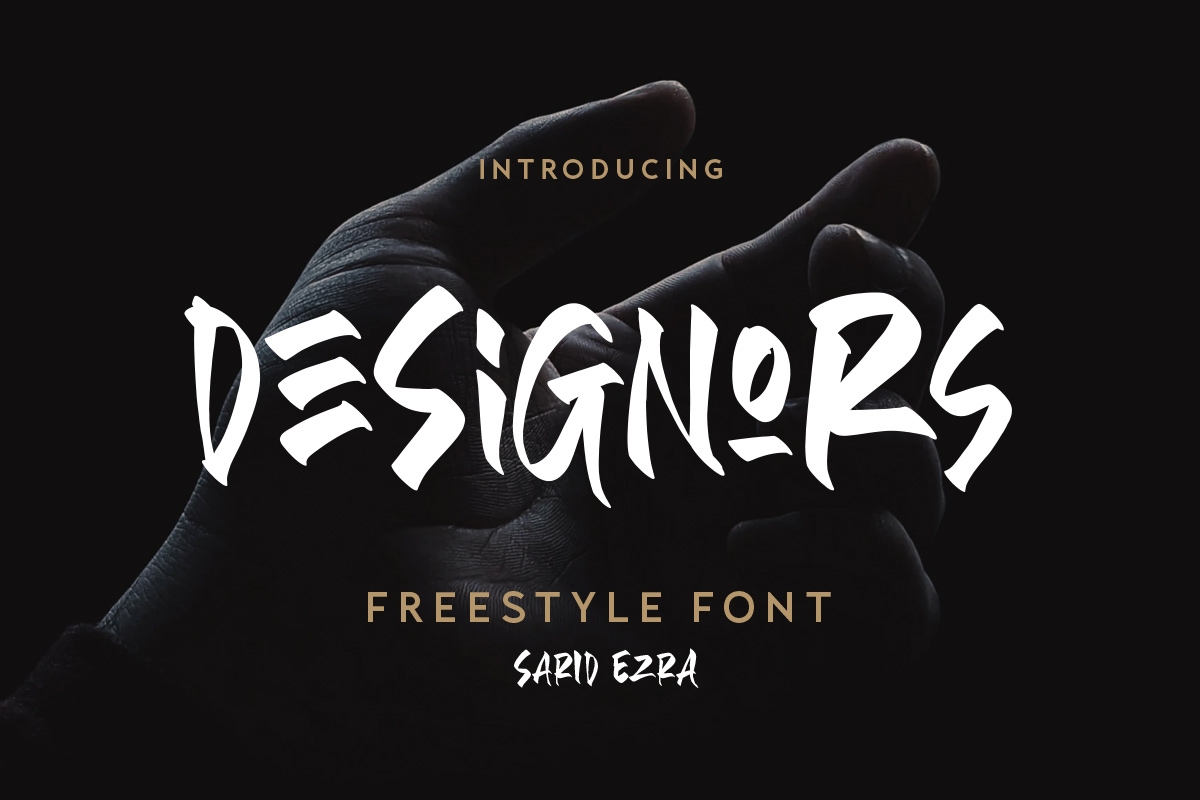 Designors - Freestyle Font, Fonts | GraphicRiver