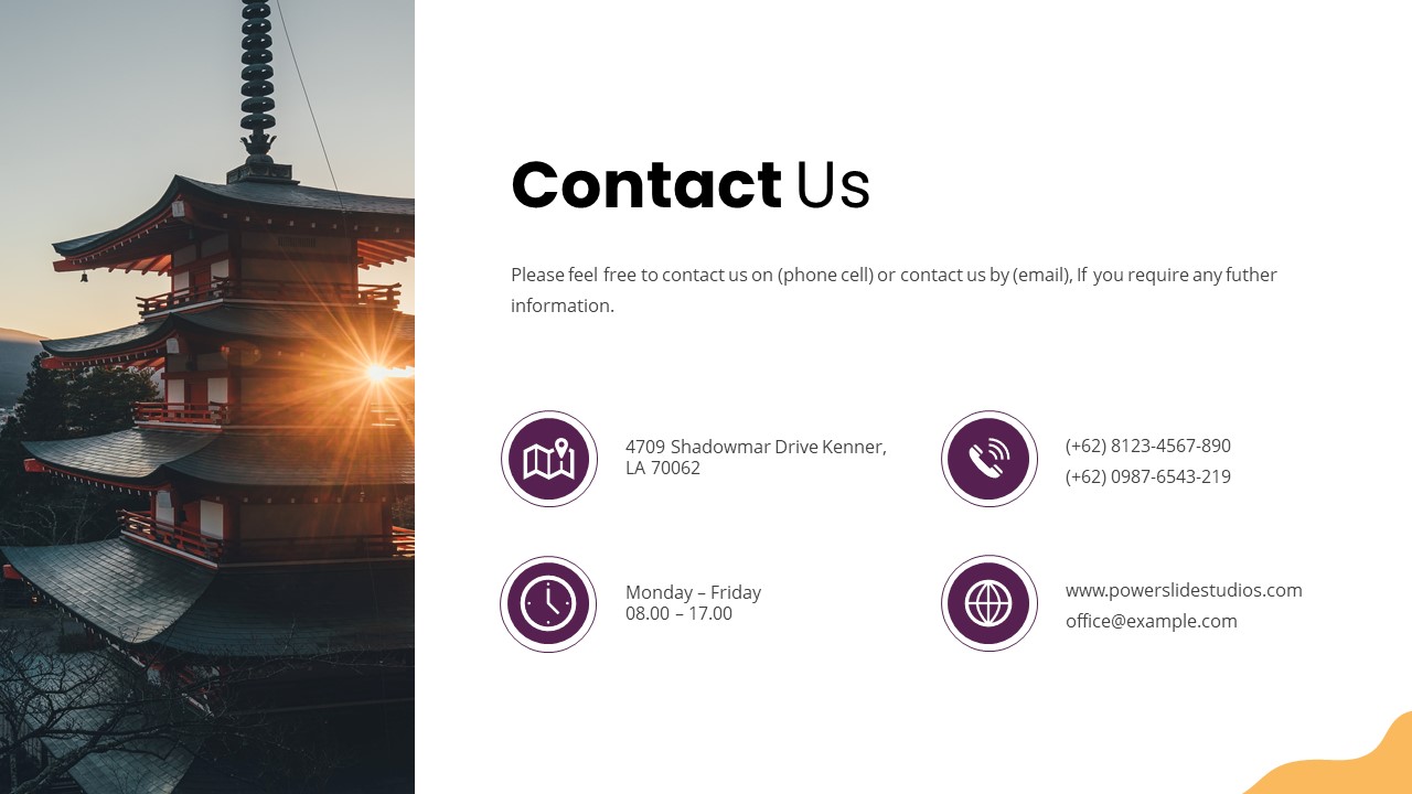 Japan - Tour and Travel Presentation PowerPoint Template, Presentation ...