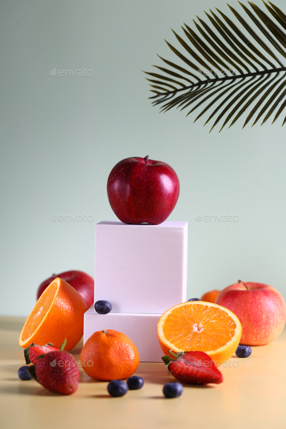 Modern Still Life Fruit Stock Photo by Dream79 | PhotoDune