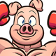 Boxer Pig, Vectors | GraphicRiver