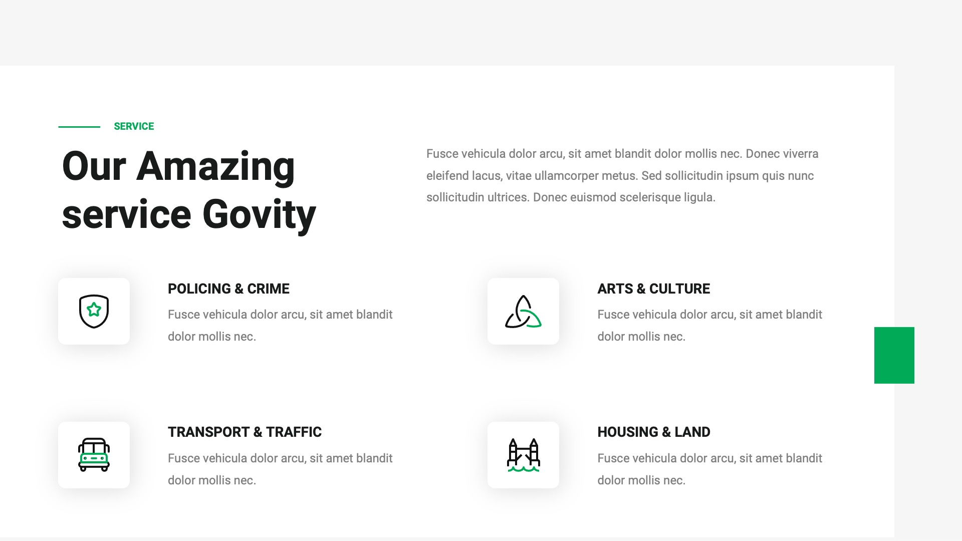 Govity - City Government & Municipal Powerpoint Template, Presentation ...