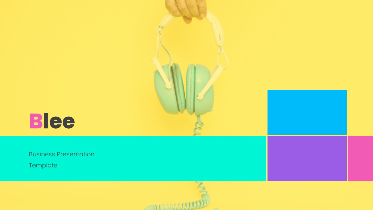 Blee - Business Powerpoint Presentation Template, Presentation Templates