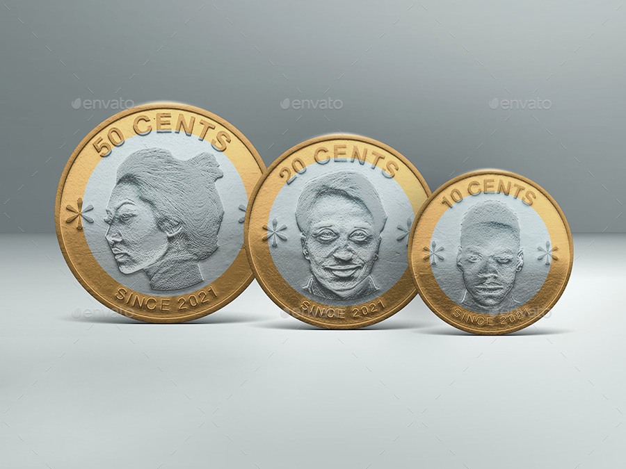Coin Mock-up, Graphics | GraphicRiver