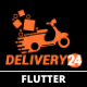 Delivery Boy - Flutter App UI Template by DesignsFactory | CodeCanyon