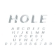Hole Font, Vectors | GraphicRiver