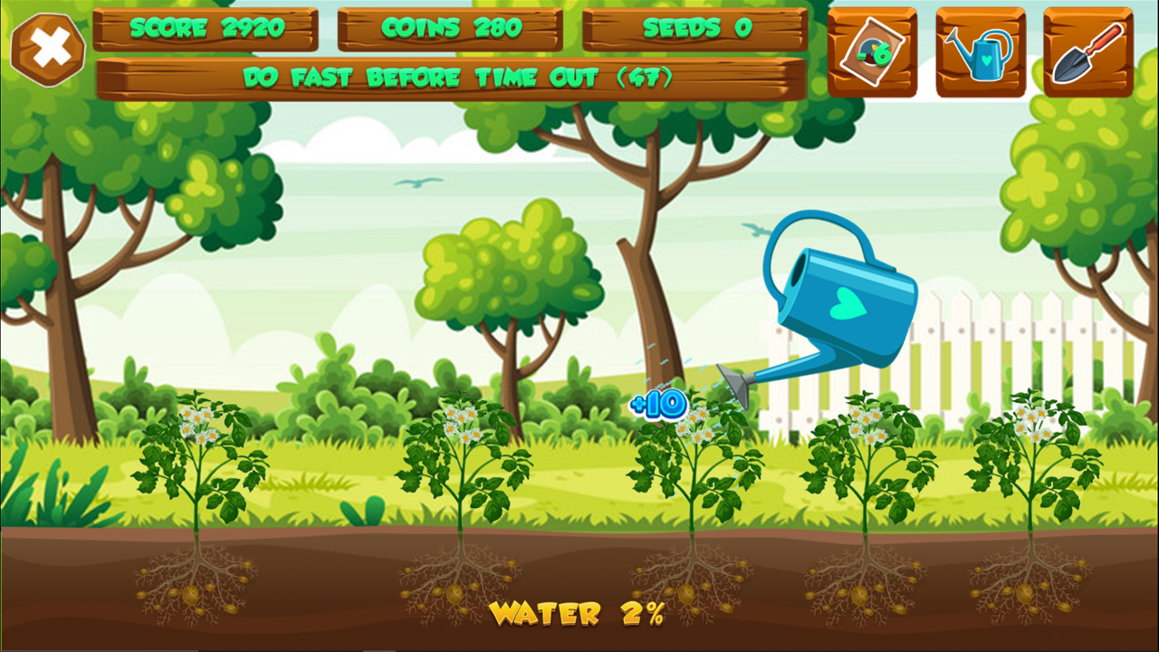 My Vegetable Garden (Construct 3 | C3P | HTML5) Plantation Game by CGFX-Studio