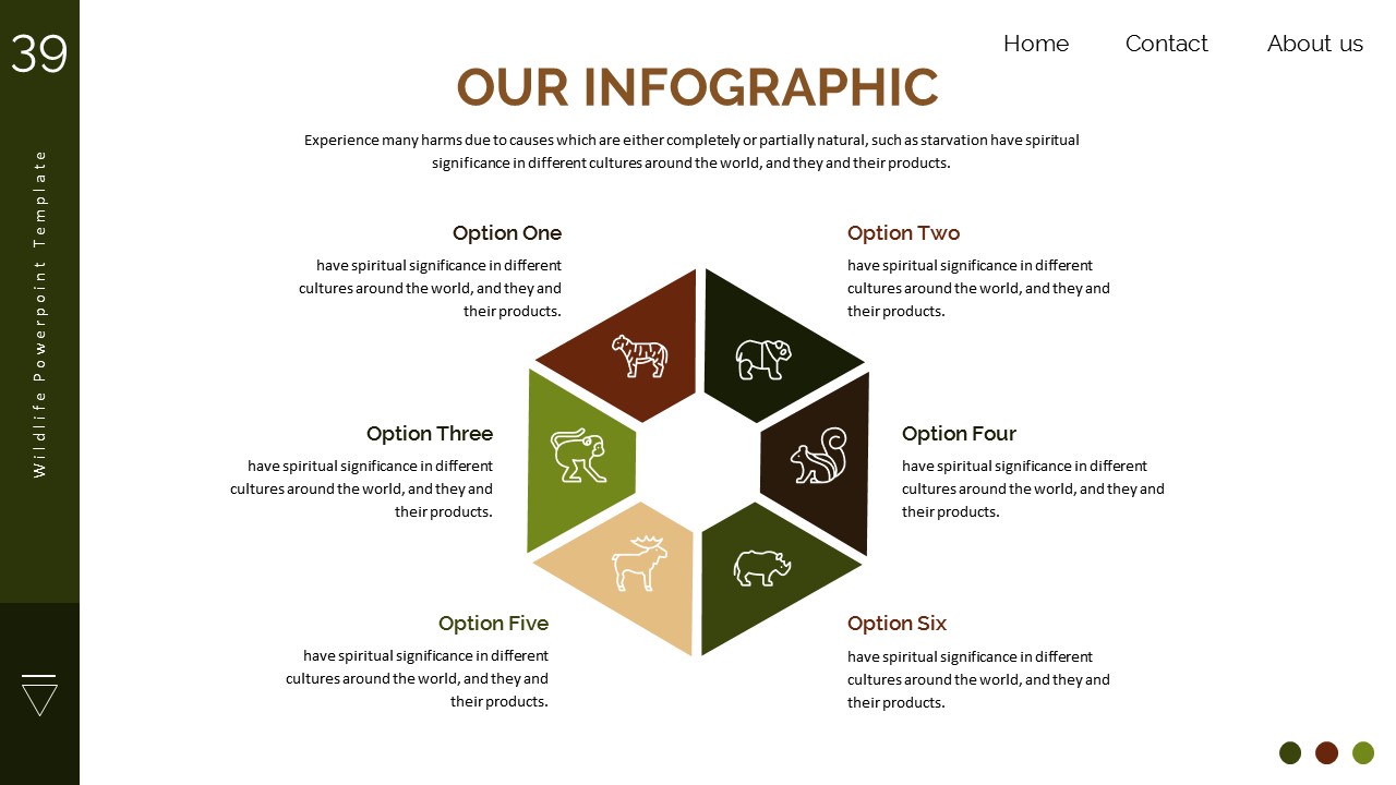 Wildlife Animal Presentation Template, Presentation Templates ...