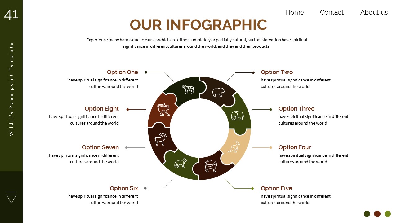 Wildlife Animal Presentation Template, Presentation Templates ...