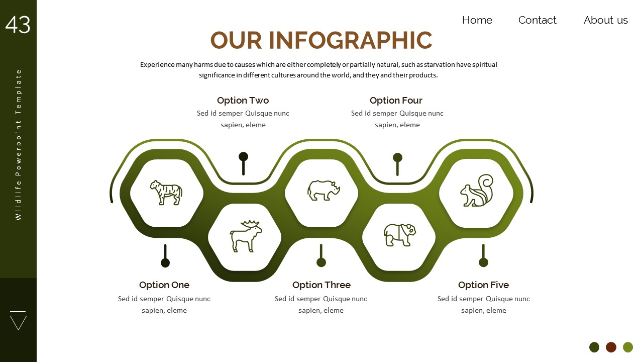 Wildlife Animal Presentation Template, Presentation Templates ...