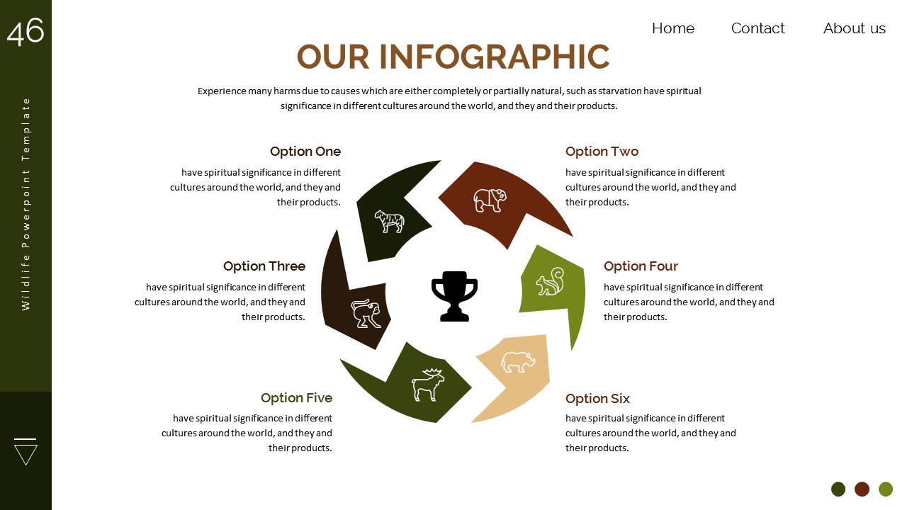 Wildlife Animal Presentation Template, Presentation Templates ...