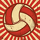 Retro Vintage Volleyball Poster, Vectors | GraphicRiver