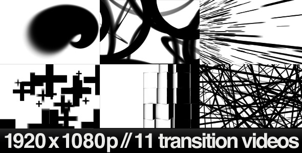 11 HD Transitions Bundle - D, Motion Graphics | VideoHive