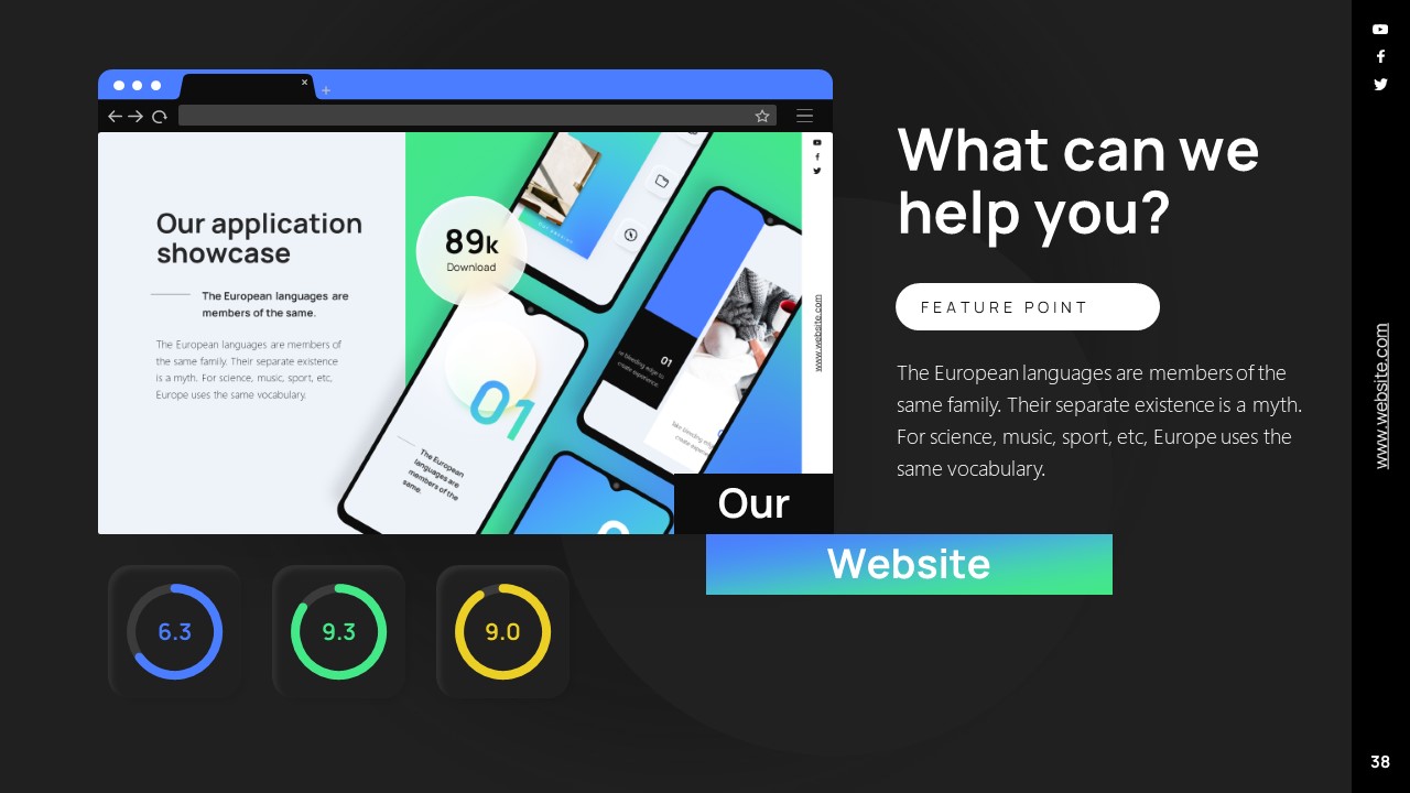 Membrane Creative Technology Keynote Template by BrandEarth | GraphicRiver