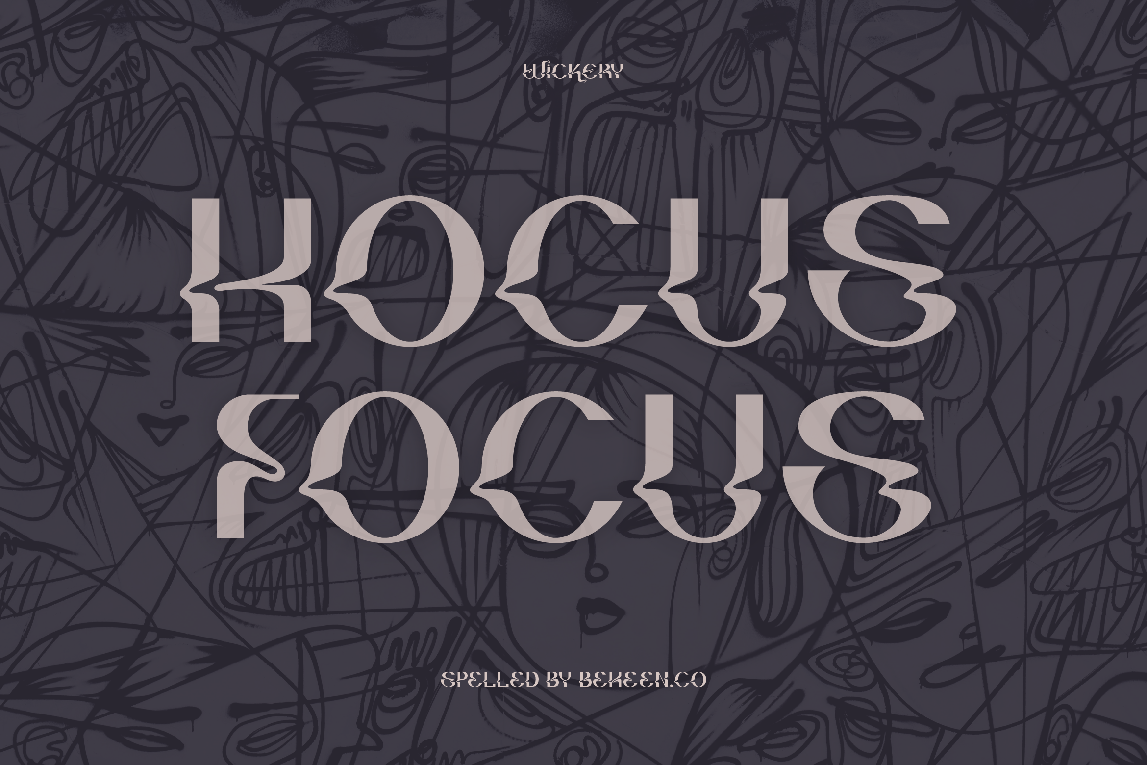 WICKERY - Brutalism Font, Fonts | GraphicRiver