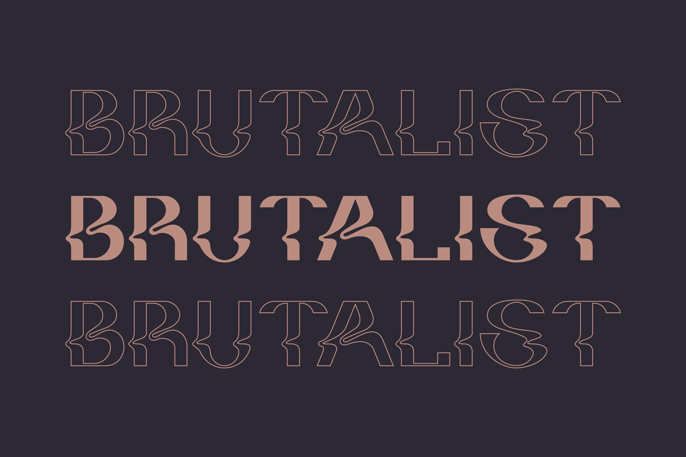 WICKERY - Brutalism Font, Fonts | GraphicRiver