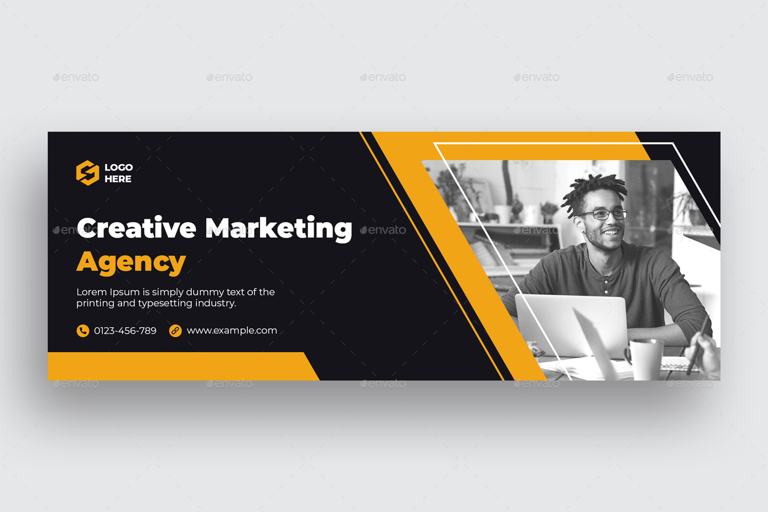 Digital Marketing Social Media Cover Template, Web Elements | GraphicRiver