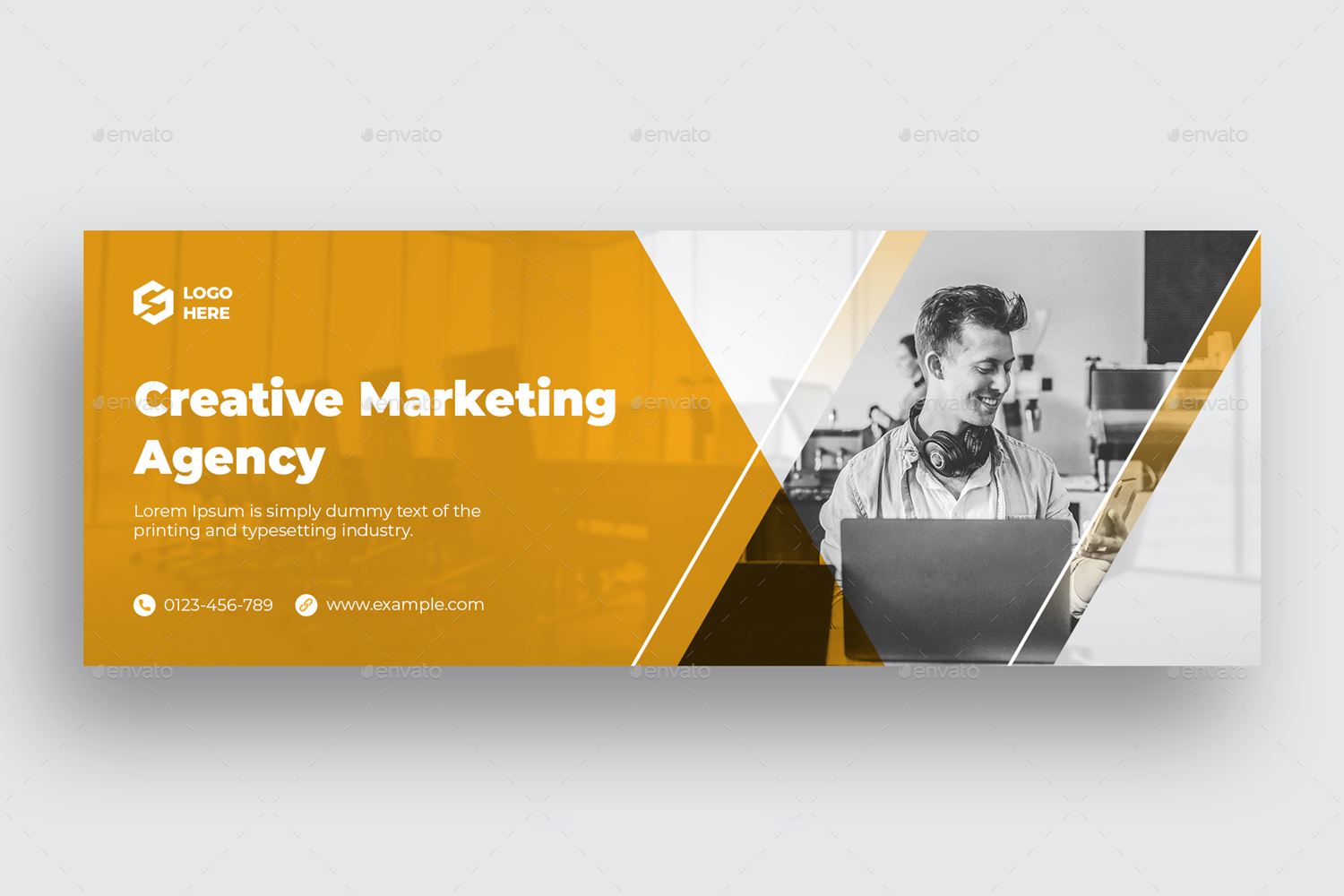 Digital Marketing Social Media Cover Template, Web Elements | GraphicRiver