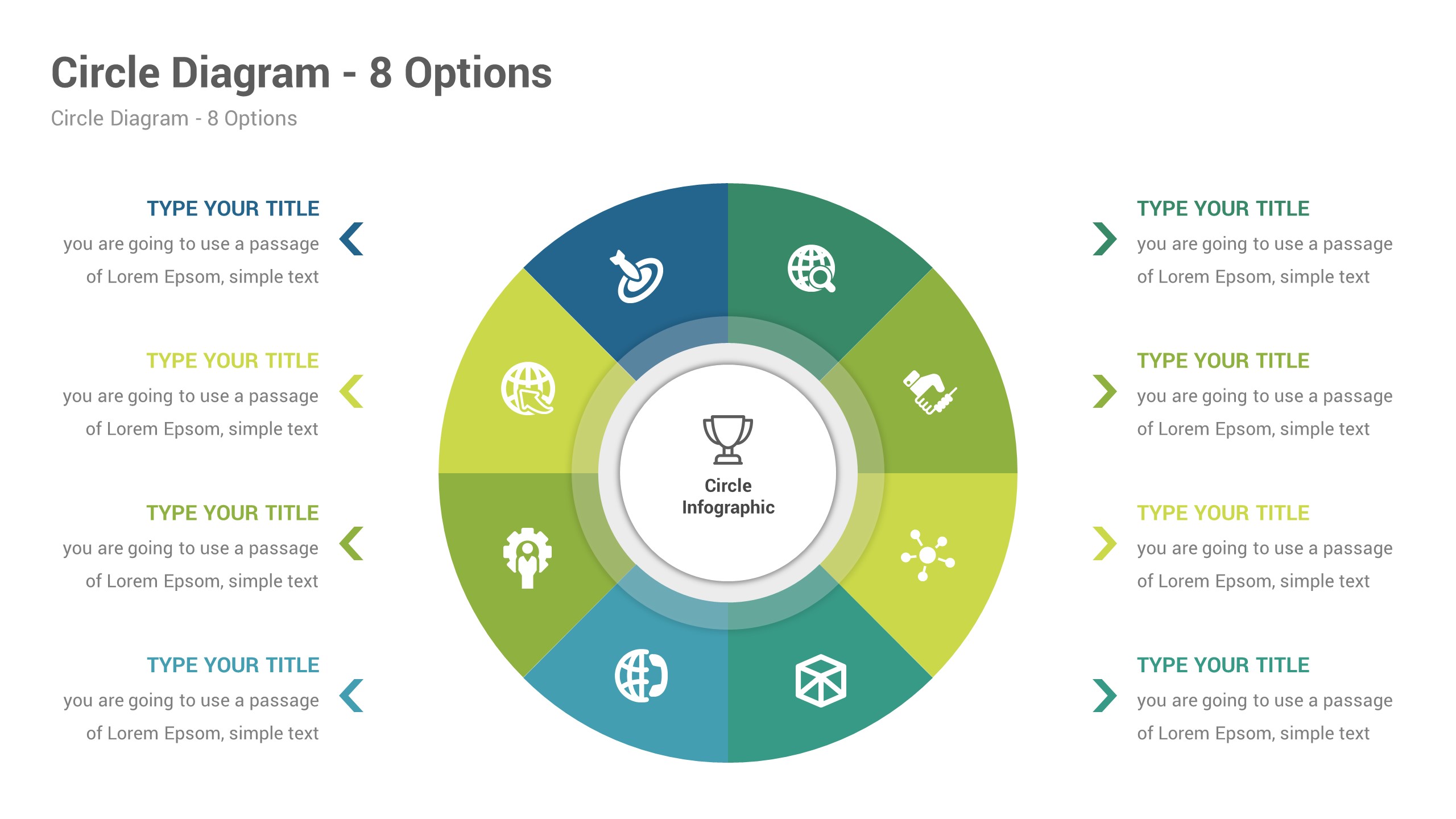 Circle Diagrams Infographics Keynote Template, Presentation Templates