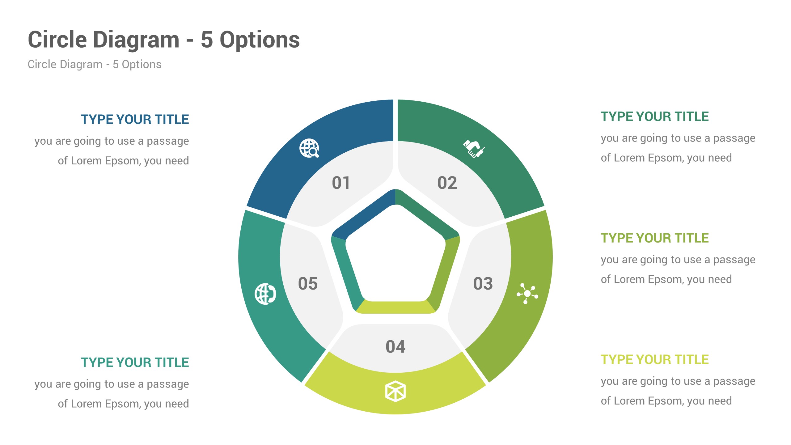 Circle Diagrams Infographics Keynote Template, Presentation Templates