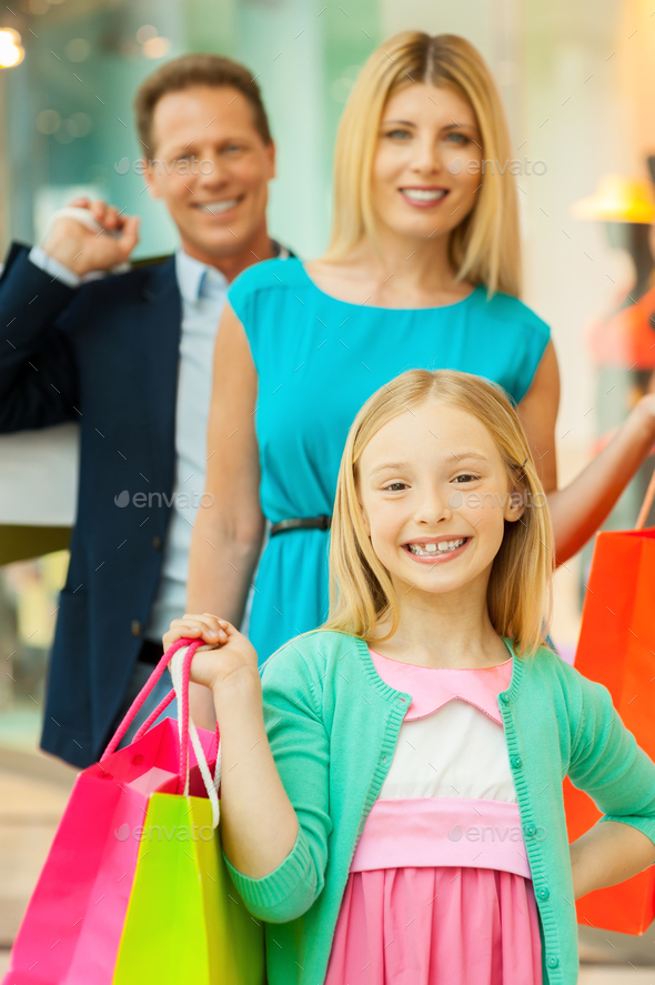 Shopping together is fun. Stock Photo by gstockstudio | PhotoDune
