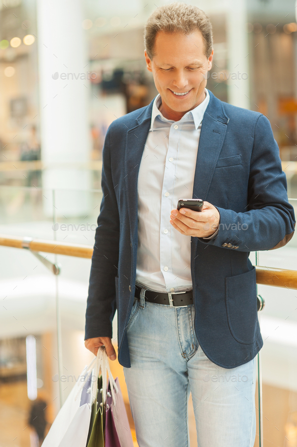 Man shopping. Stock Photo by gstockstudio | PhotoDune