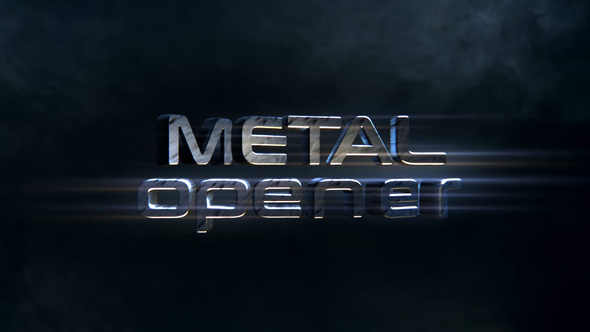 Metal Title Opener, DaVinci Resolve Templates | VideoHive