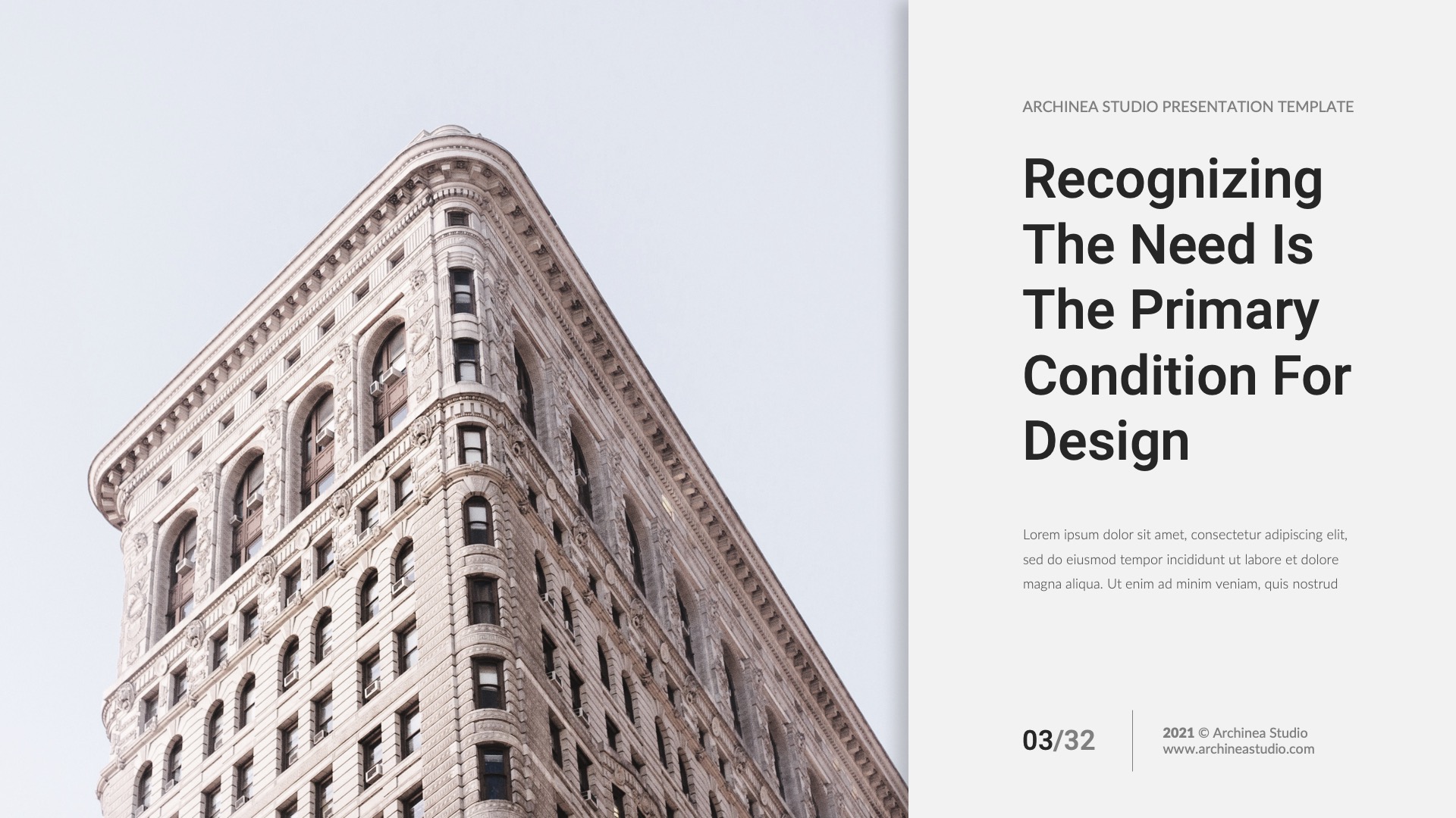 Archinea - Architecture and Interior Keynote Template, Presentation ...