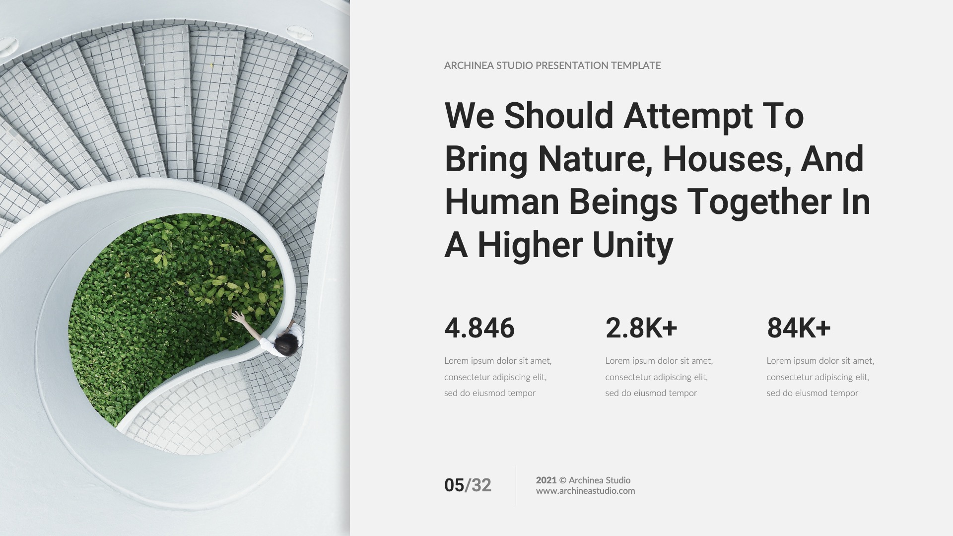 Archinea - Architecture and Interior Keynote Template, Presentation ...