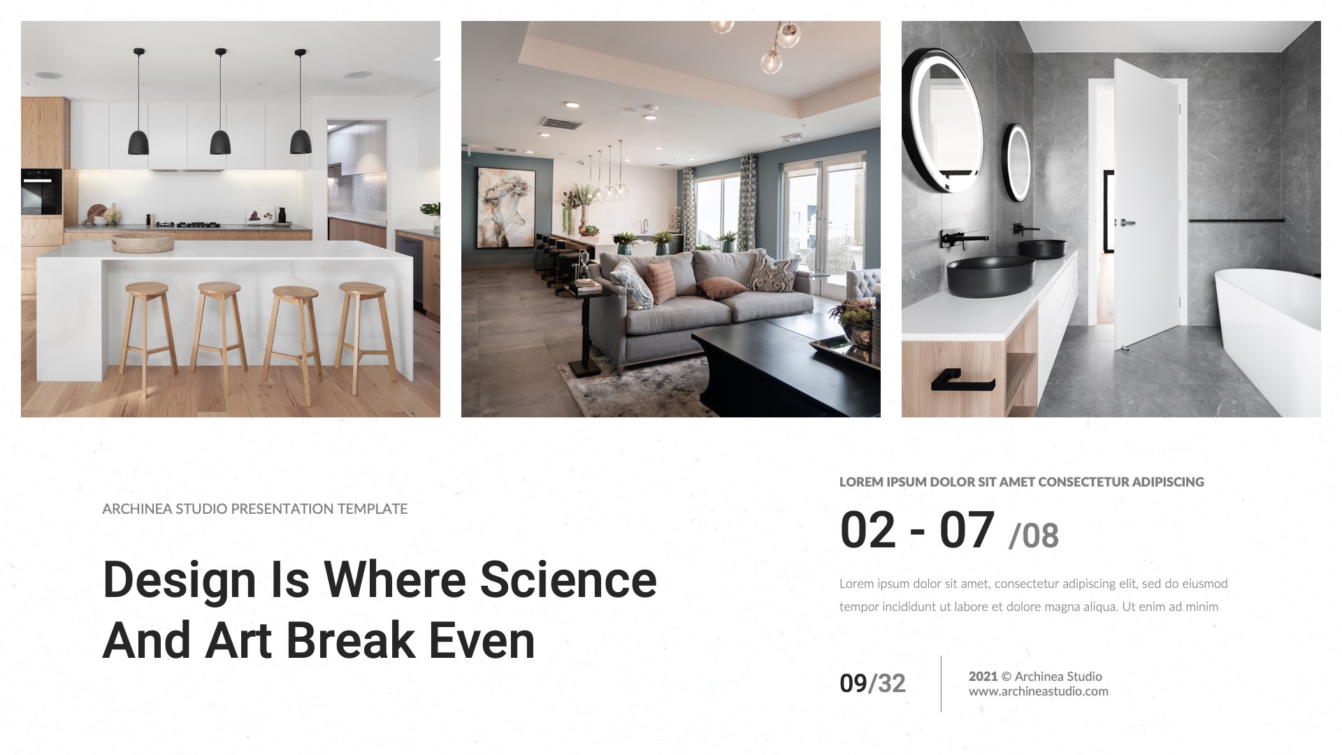 Archinea - Architecture and Interior Keynote Template, Presentation ...