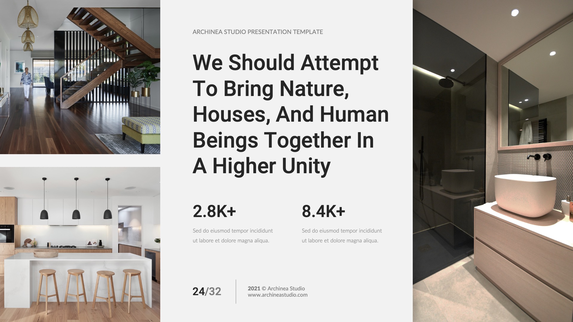Archinea - Architecture and Interior Keynote Template, Presentation ...